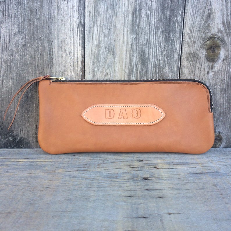 Leather Bank Bag Bank Bag Leather Personalized Leather - Etsy