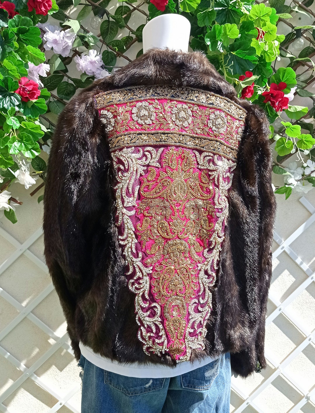 Boho Jacket Coat Jacket Boho Coat Jacket Boho Biker Jacket - Etsy España