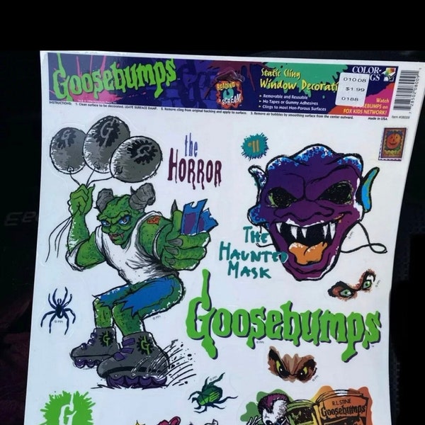 Goosebumps - Etsy