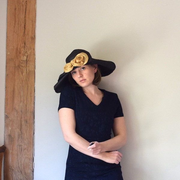 Floppy Goth Sun Hat - Etsy