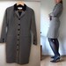90s Phase Eight by Patsy Seddon Herringbone Coat Dress. UK 10. Wool ...