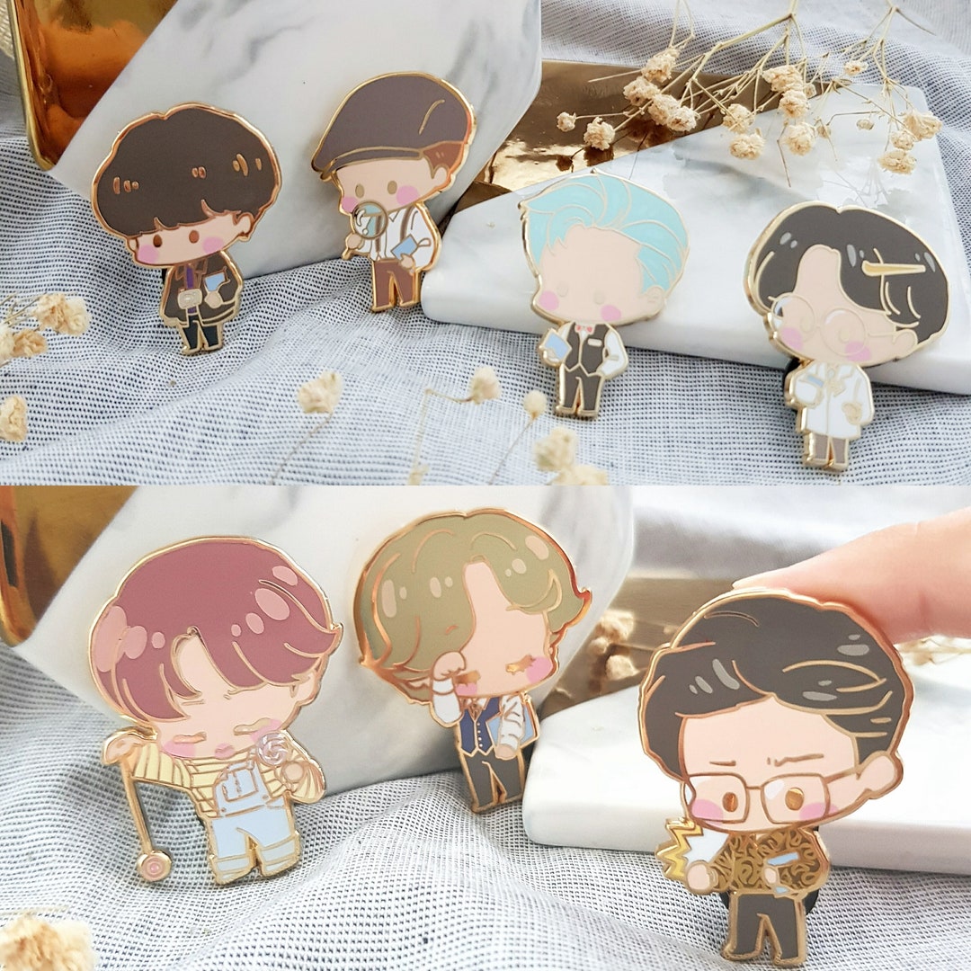 KPOP BTS Run Bangtan Village Chibi - Etsy