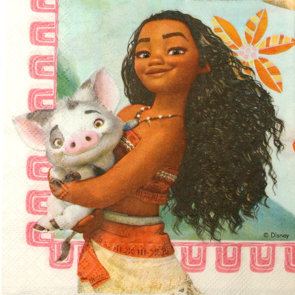 Vaiana Paper - Etsy