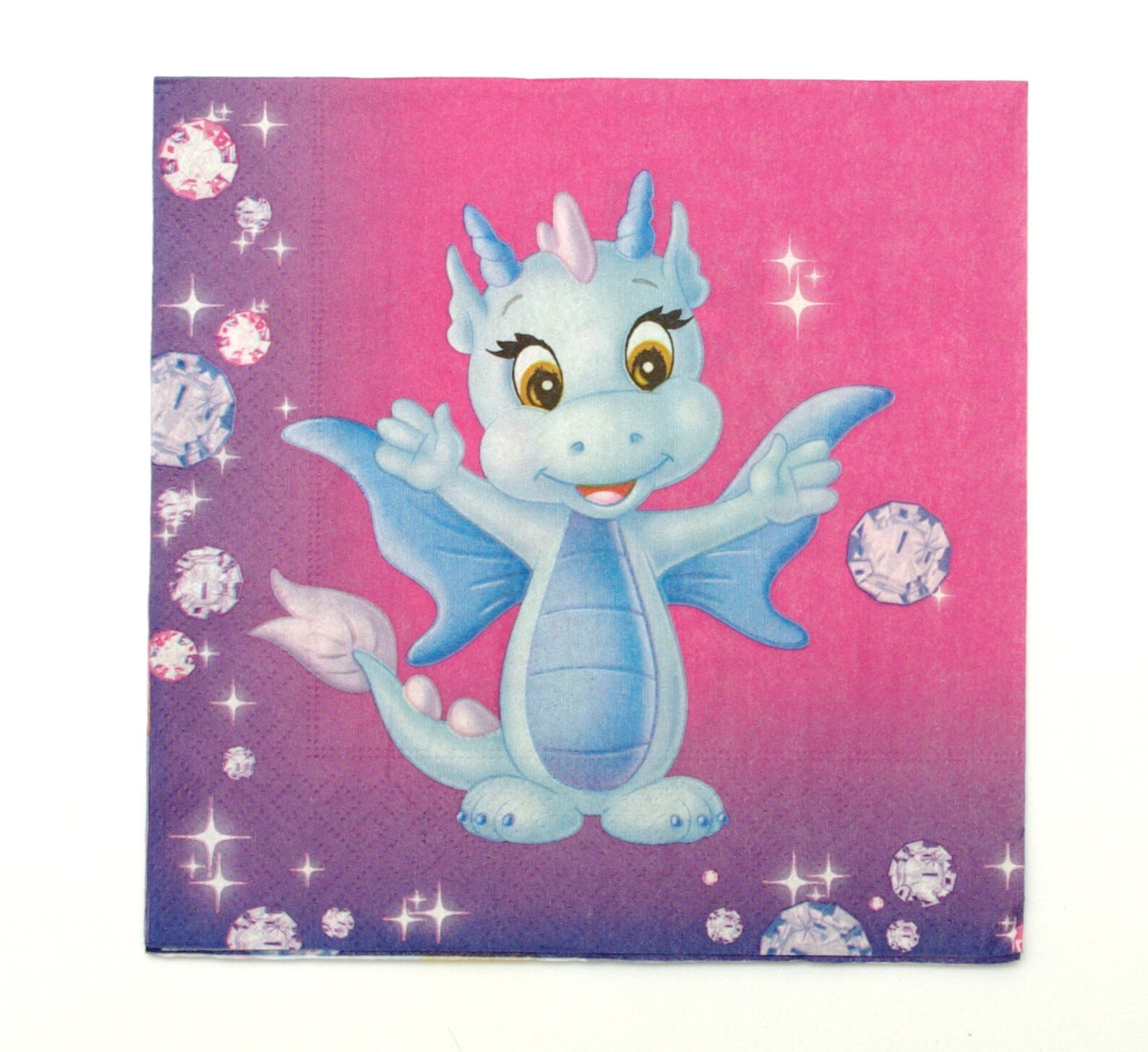 2 Decoupage Napkins Safiras Dragons Paper Napkins Tissue - Etsy