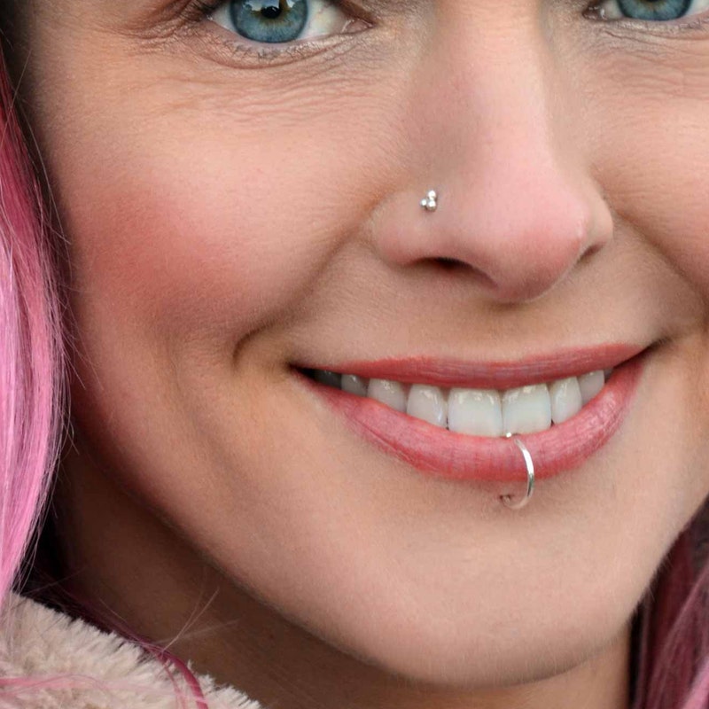 Lip Ring - Etsy