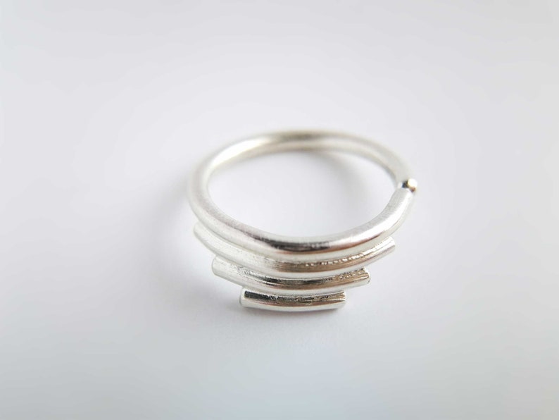 Recycled Sterling Silver Conch Hoop Conch Earring Silver - Etsy