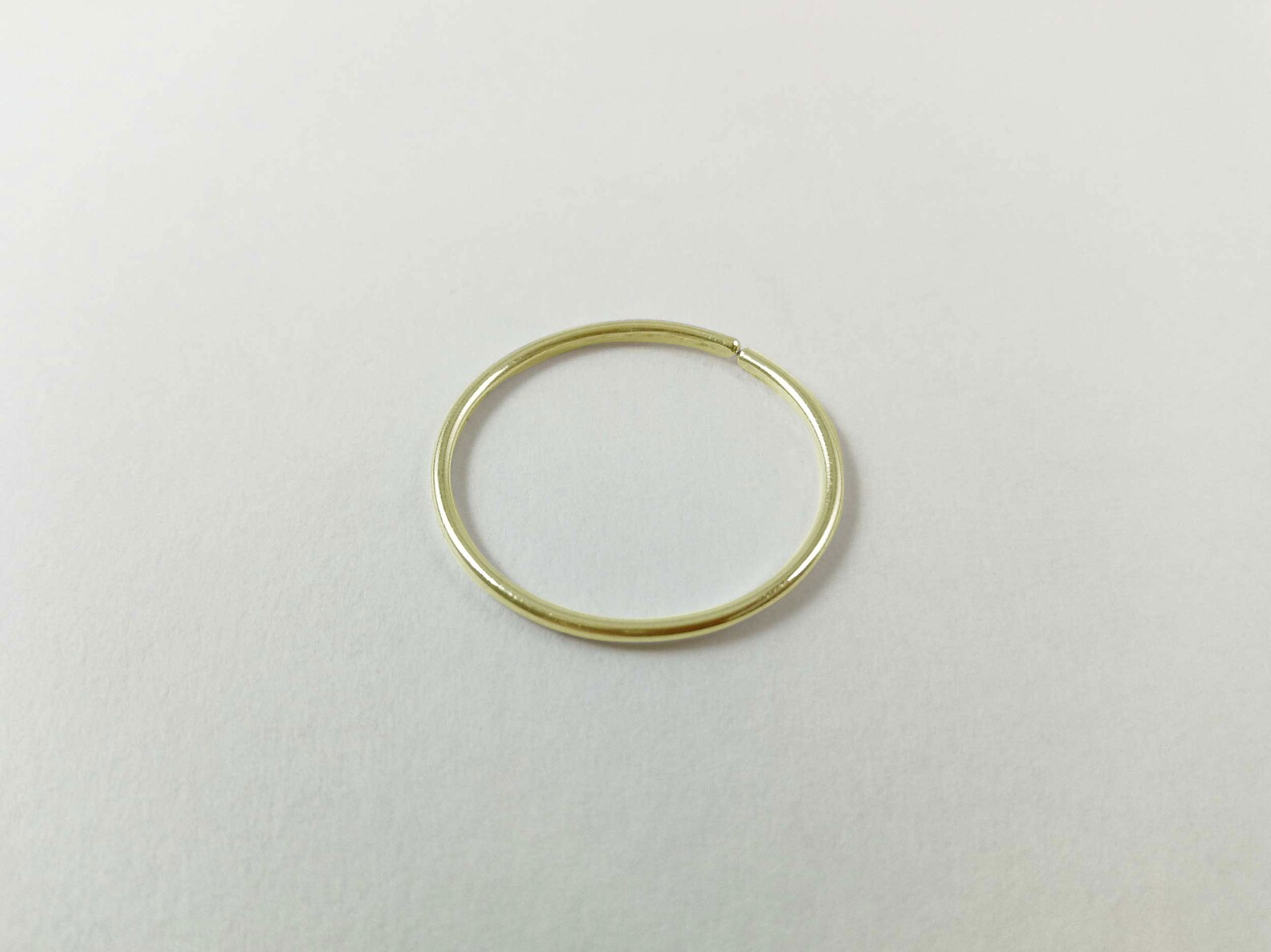 Large 9ct Gold Conch Hoop Solid Gold Conch Piercing 9ct - Etsy