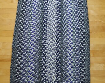 Handmade Braided Rug 100% Wool - Etsy