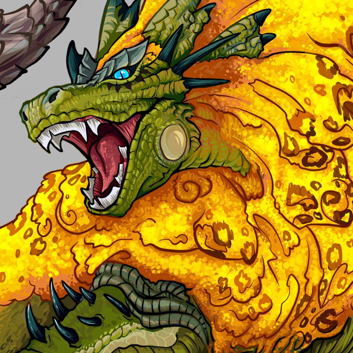 Monster Hunter ROYAL LUDROTH Art Print - Etsy