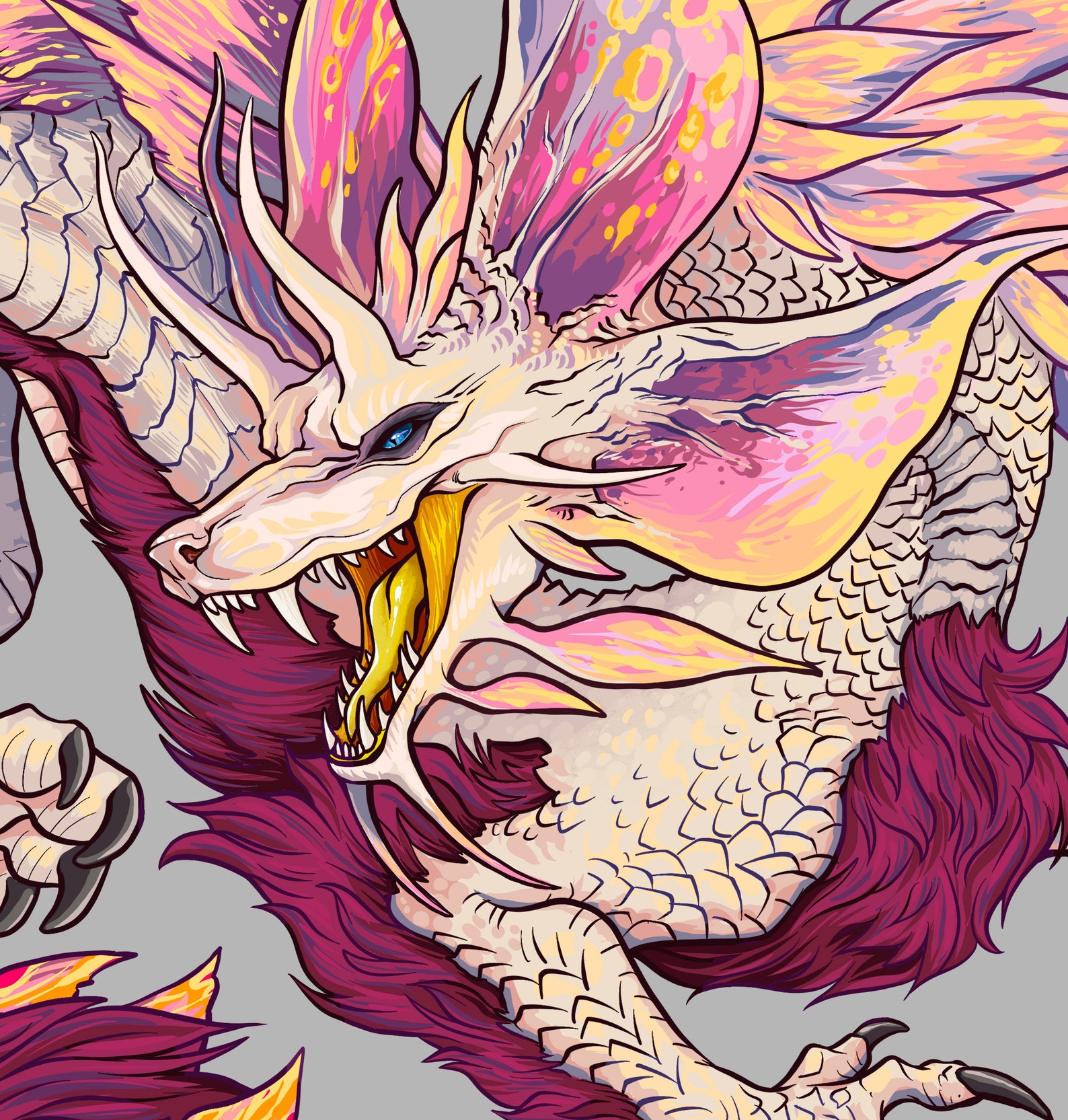 Monster Hunter MIZUTSUNE Art Print | Etsy