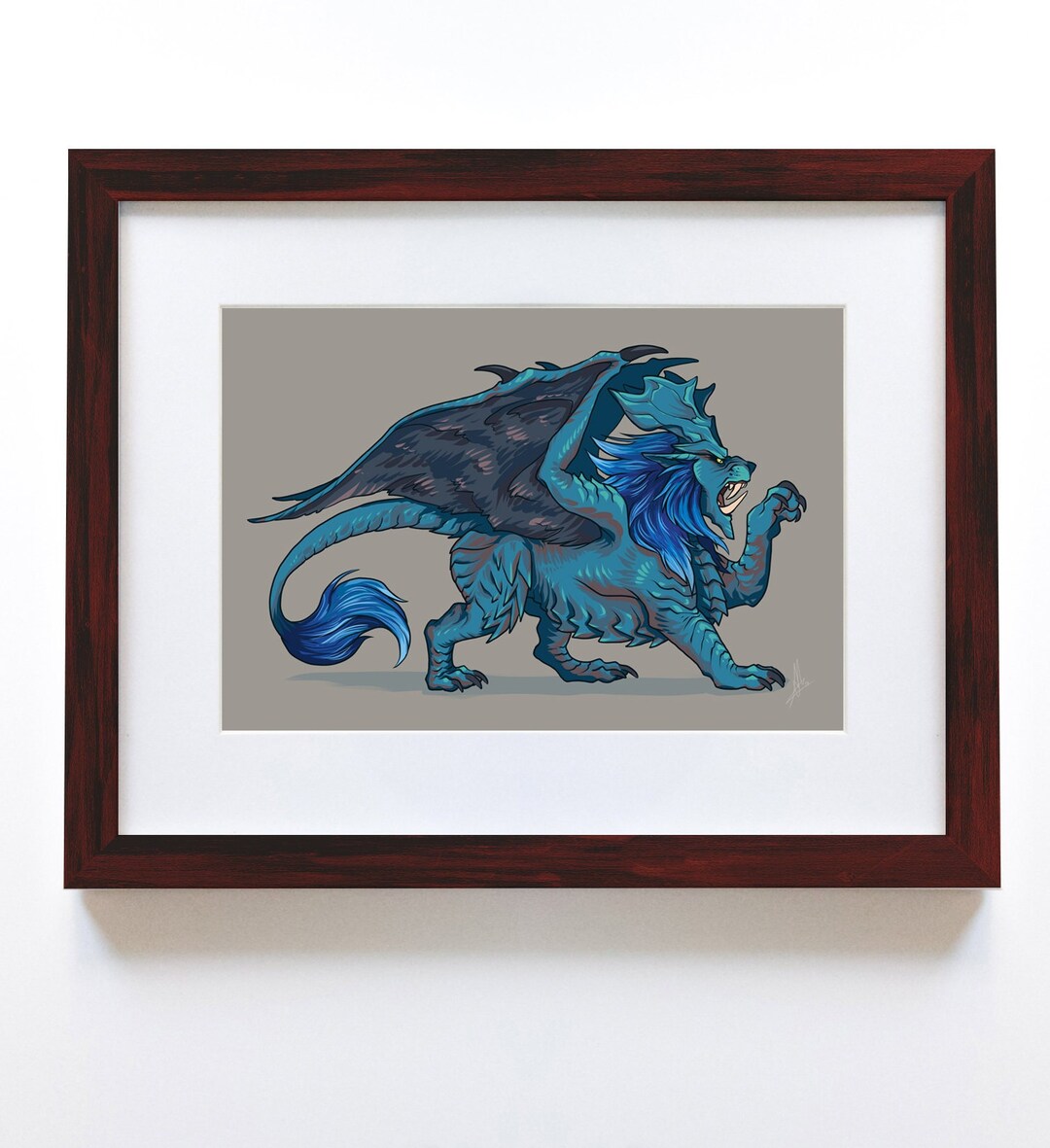 Monster Hunter LUNASTRA Art Print - Etsy