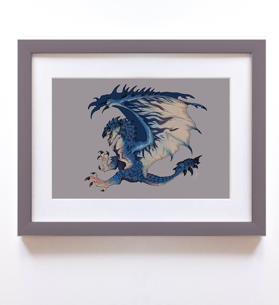 Azure Rathalos Wallpaper