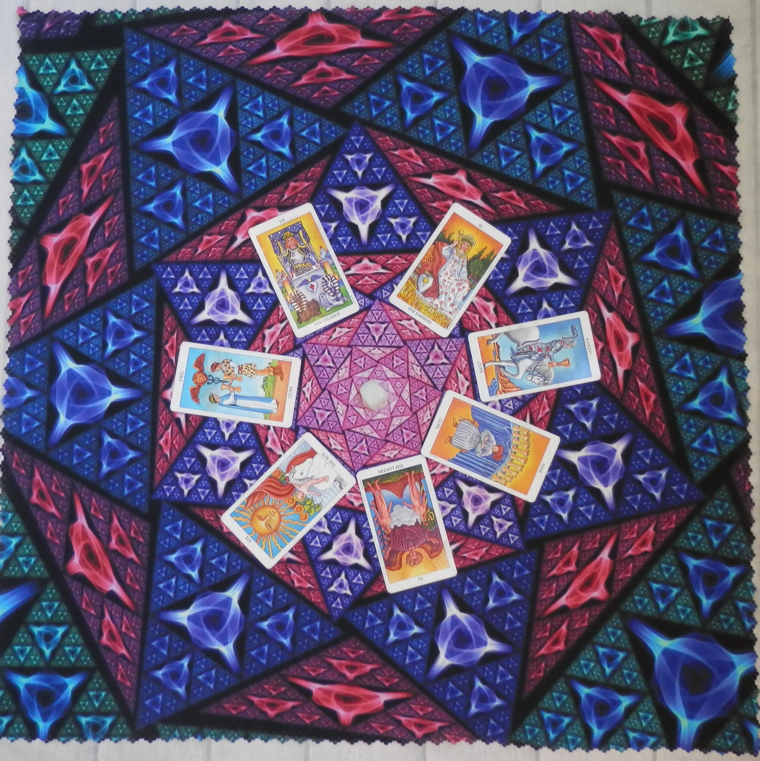 Large Tarot Cloth Magic / Altar Cloth | Etsy