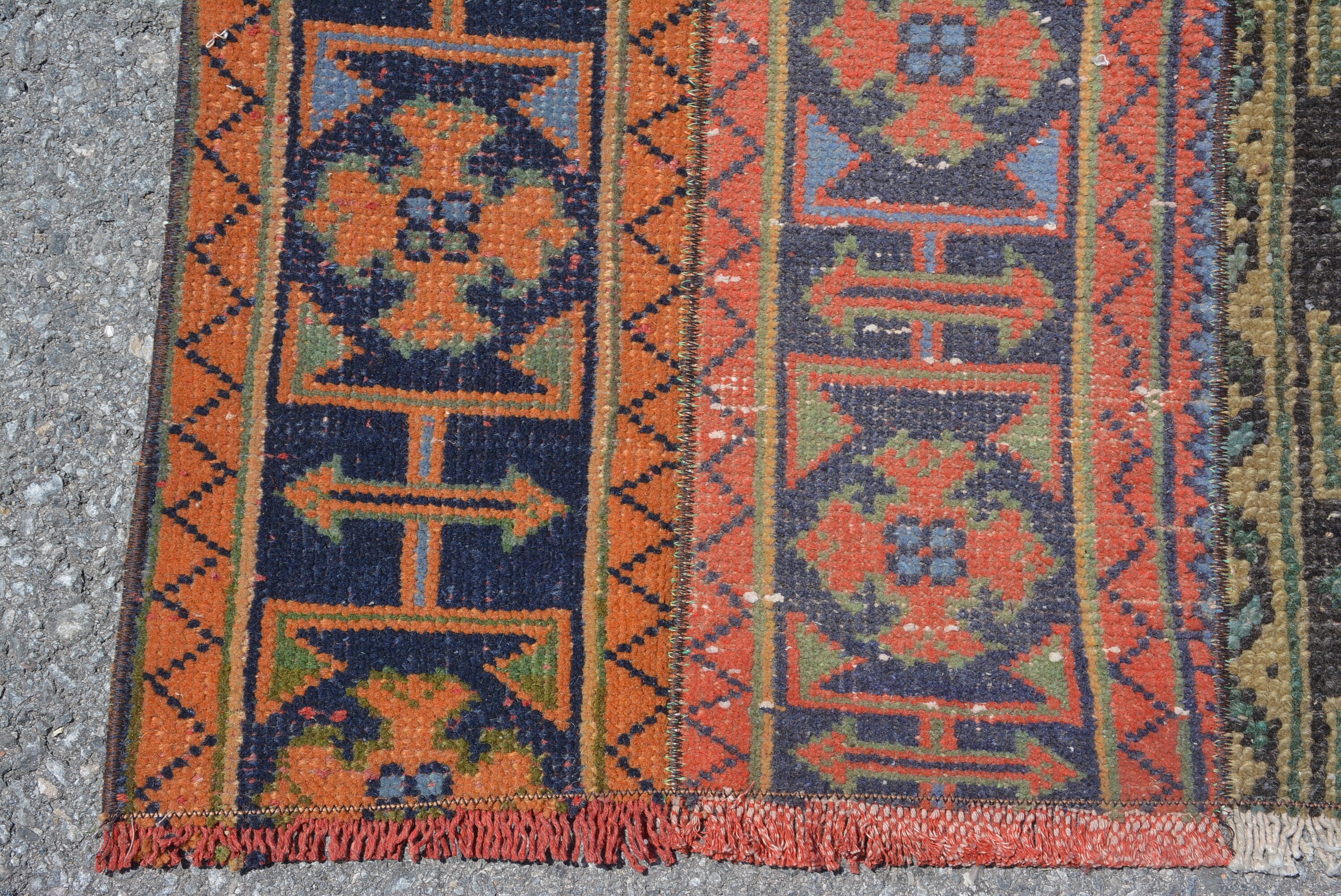 Turkish rug anatolian rug 3.2x9.2 ft organic rug oriental | Etsy