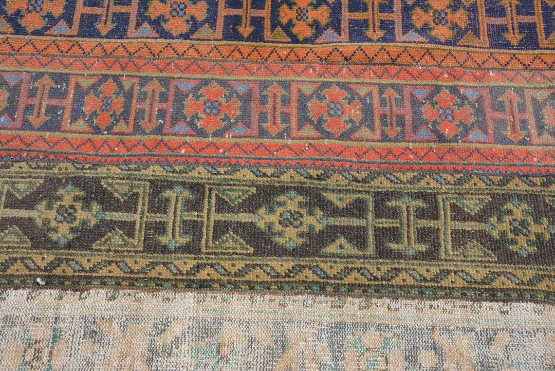 Turkish rug anatolian rug 3.2x9.2 ft organic rug oriental | Etsy