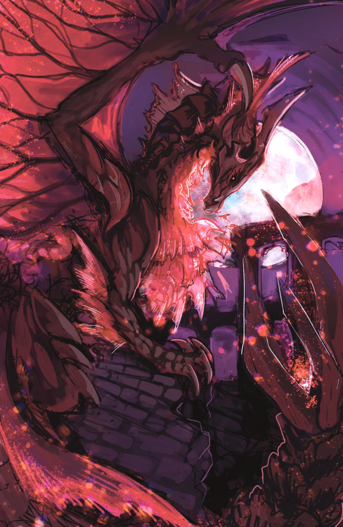 Malzeno - Monster Hunter Rise Sunbreak - 11"x17" Poster - Etsy