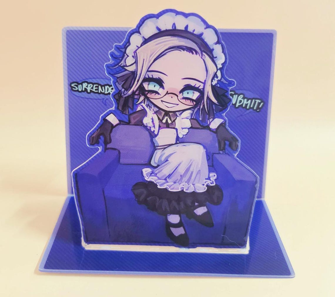 Set of 4 Maid Eito Aotsuki Popup Standees/cards the Hundred Line: Last ...