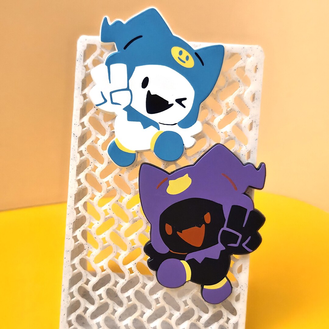 Jack Frost Black Frost Dyed Enamel Pins - Set Available - Etsy