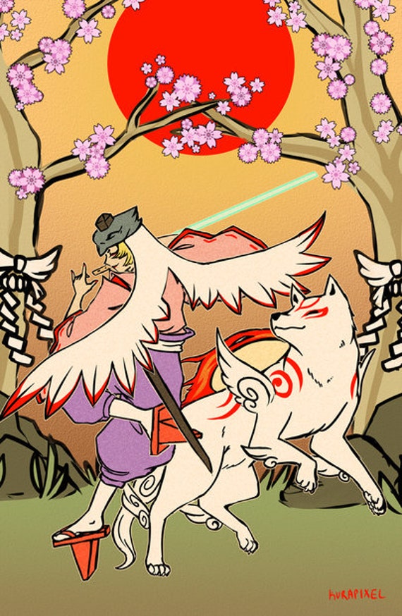 Okami Amaterasu And Waka