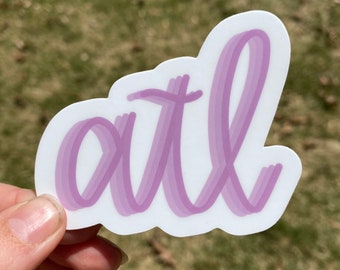 ATL He Sticker, Atlanta Sticker, Atlanta Gift, ATL Stickers - Etsy