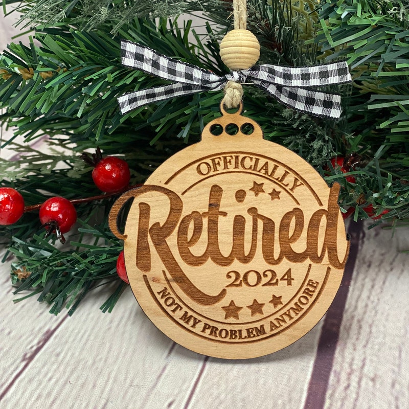 Retirement Ornaments - Etsy