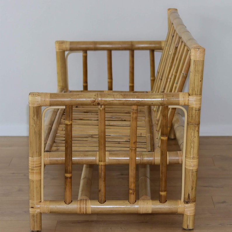 Handmade Bamboo Couch Bamboo Sofa 80x180 Cm - Etsy