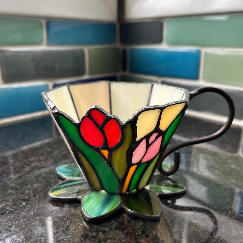 Tulip Shaped Cups - Etsy
