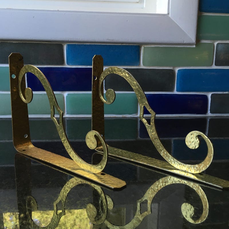 Gold Brackets - Etsy