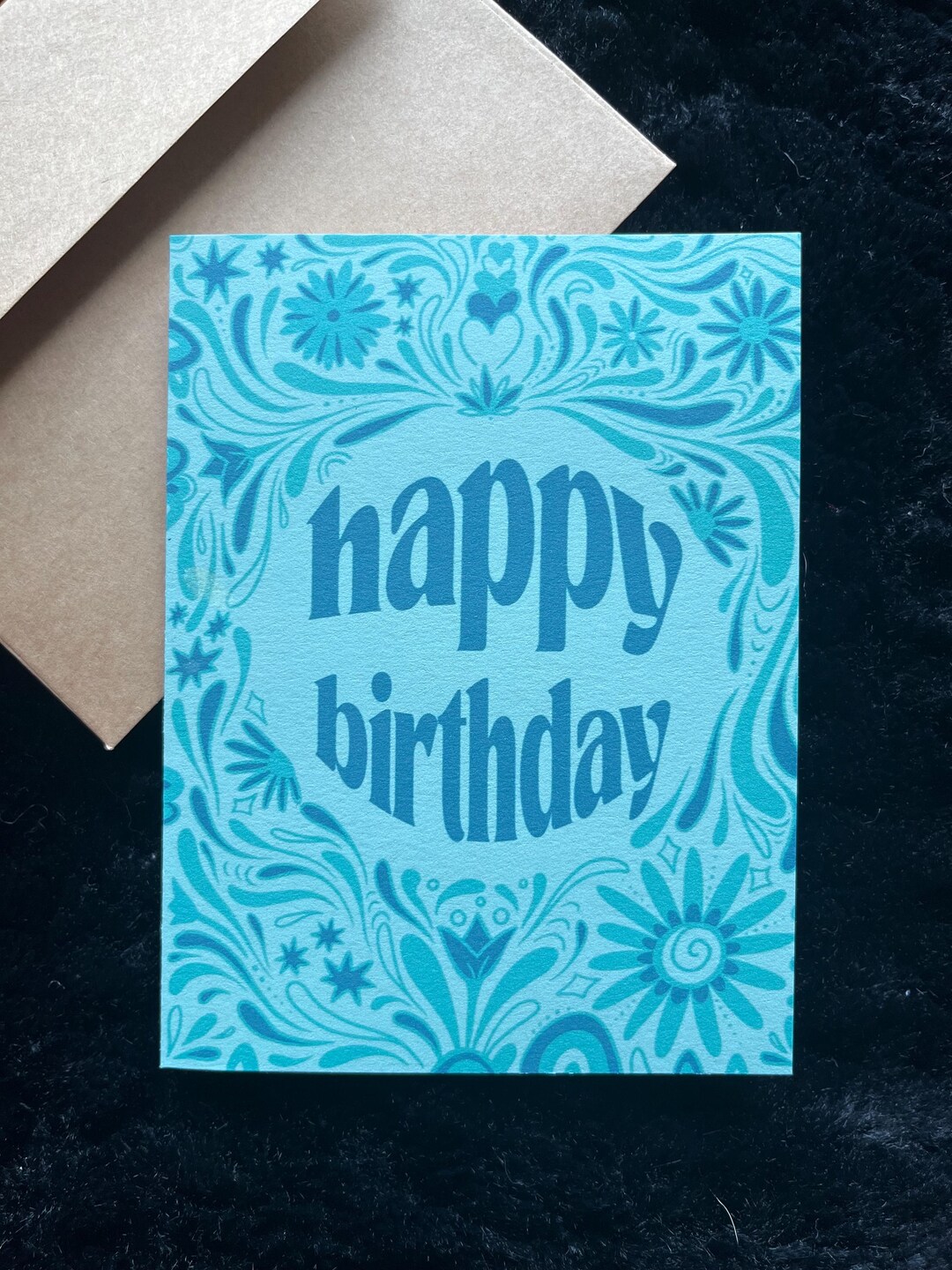 Happy Birthday A2 - Etsy