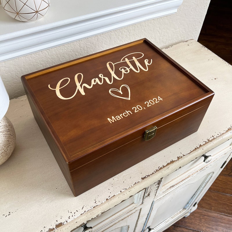 Baby Keepsake Box - Etsy