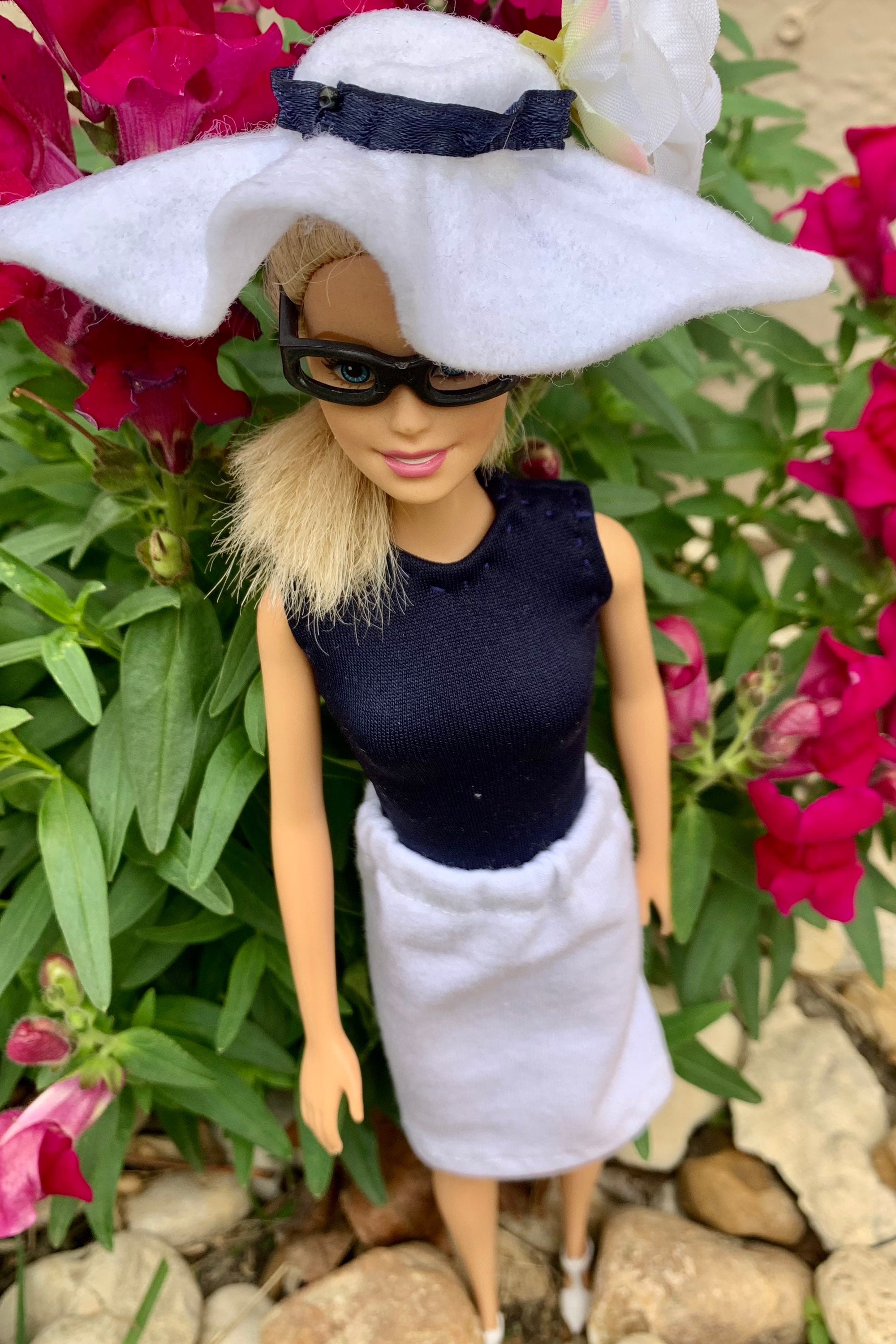 Summer Daytime Outfit With Hat Custom Made Barbie Clothes/barbie Doll ...