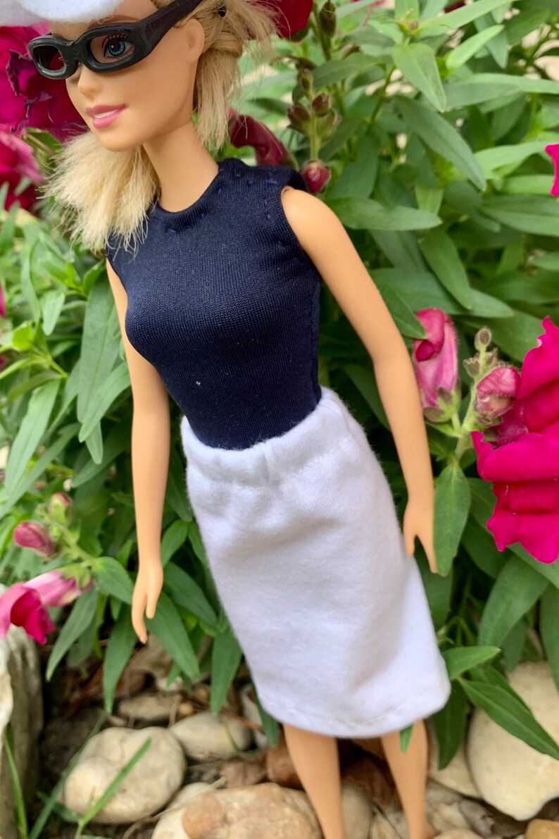 Summer Daytime Outfit With Hat Custom Made Barbie Clothes/barbie Doll ...