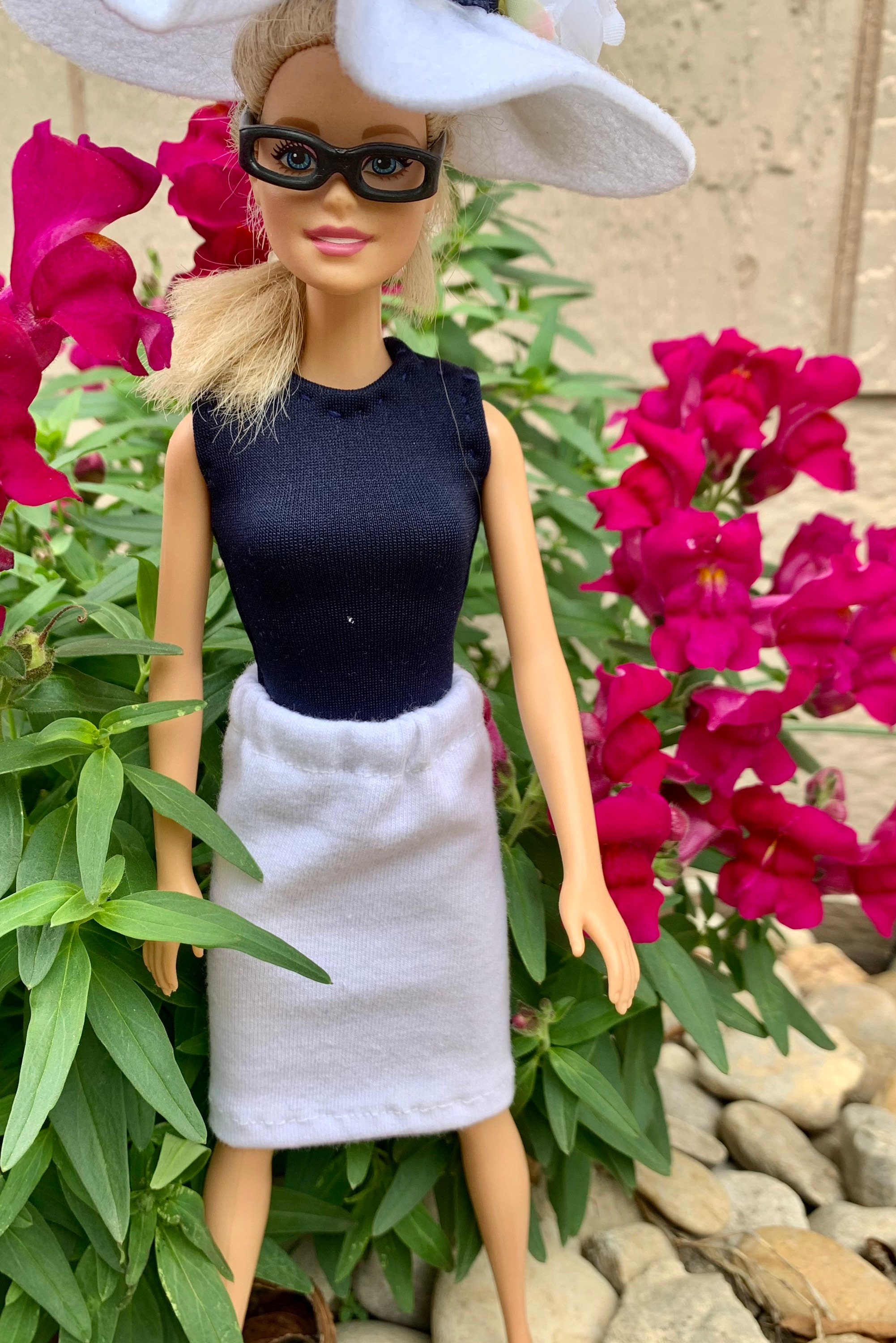 Summer Daytime Outfit With Hat Custom Made Barbie Clothes/barbie Doll ...