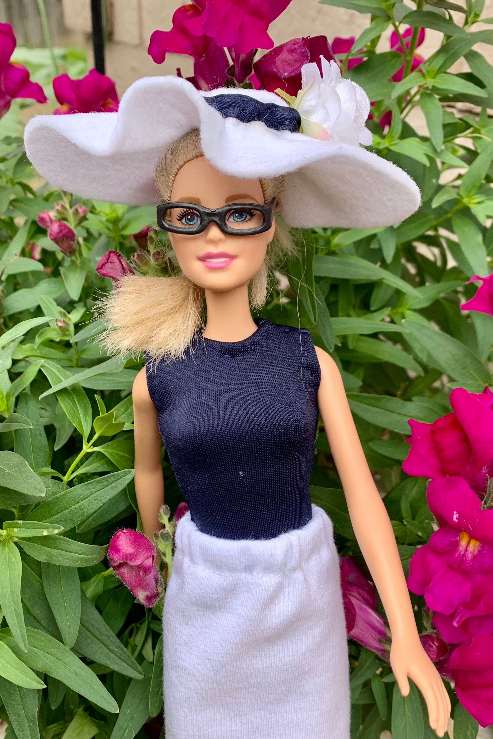 Summer Daytime Outfit With Hat Custom Made Barbie Clothes/barbie Doll ...