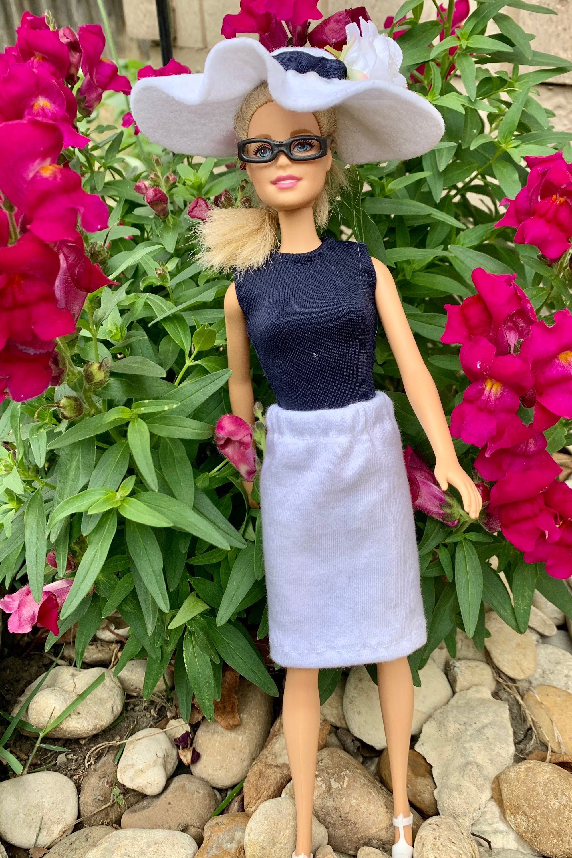 Summer Daytime Outfit With Hat Custom Made Barbie Clothes/barbie Doll ...