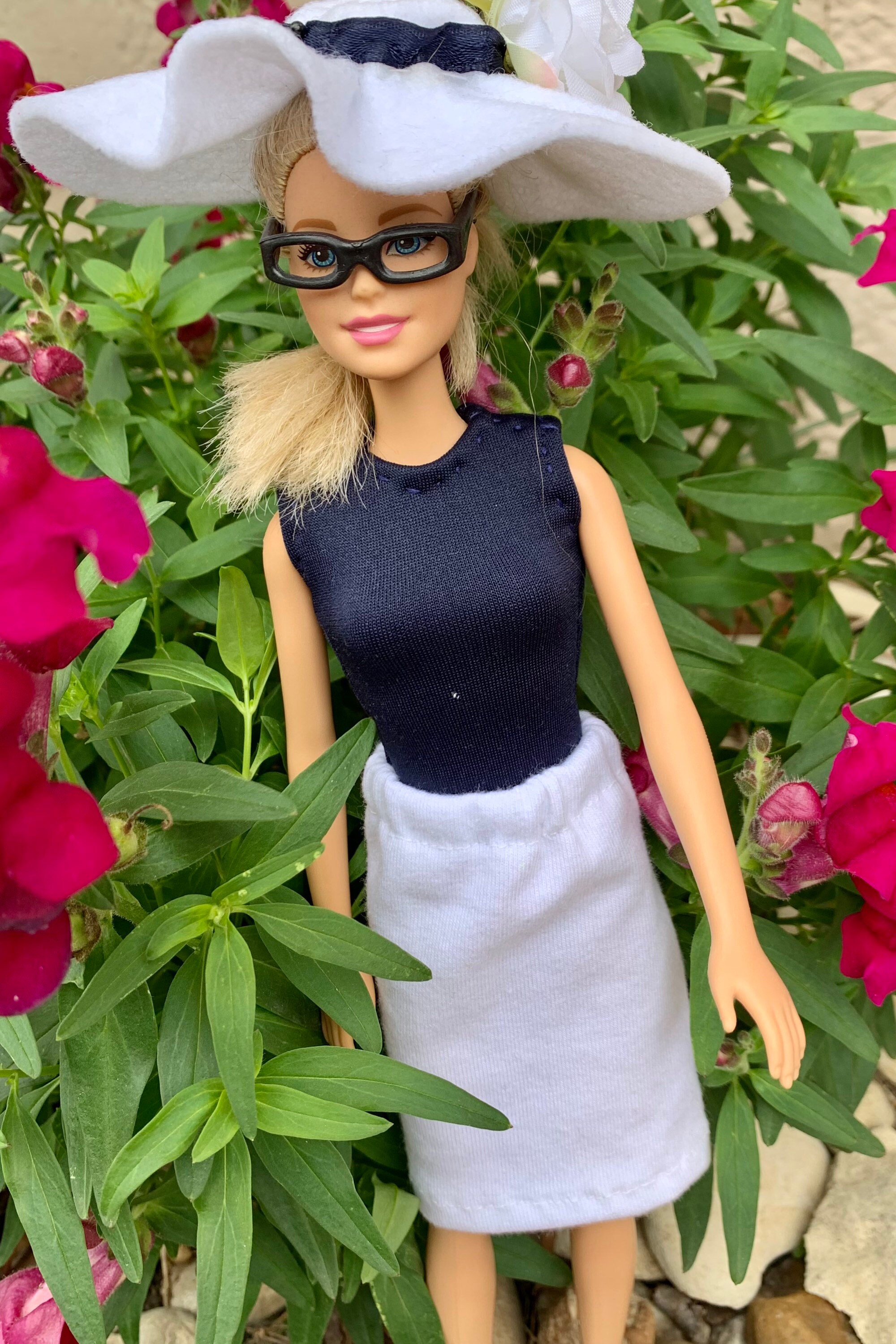 Summer Daytime Outfit With Hat Custom Made Barbie Clothes/barbie Doll ...