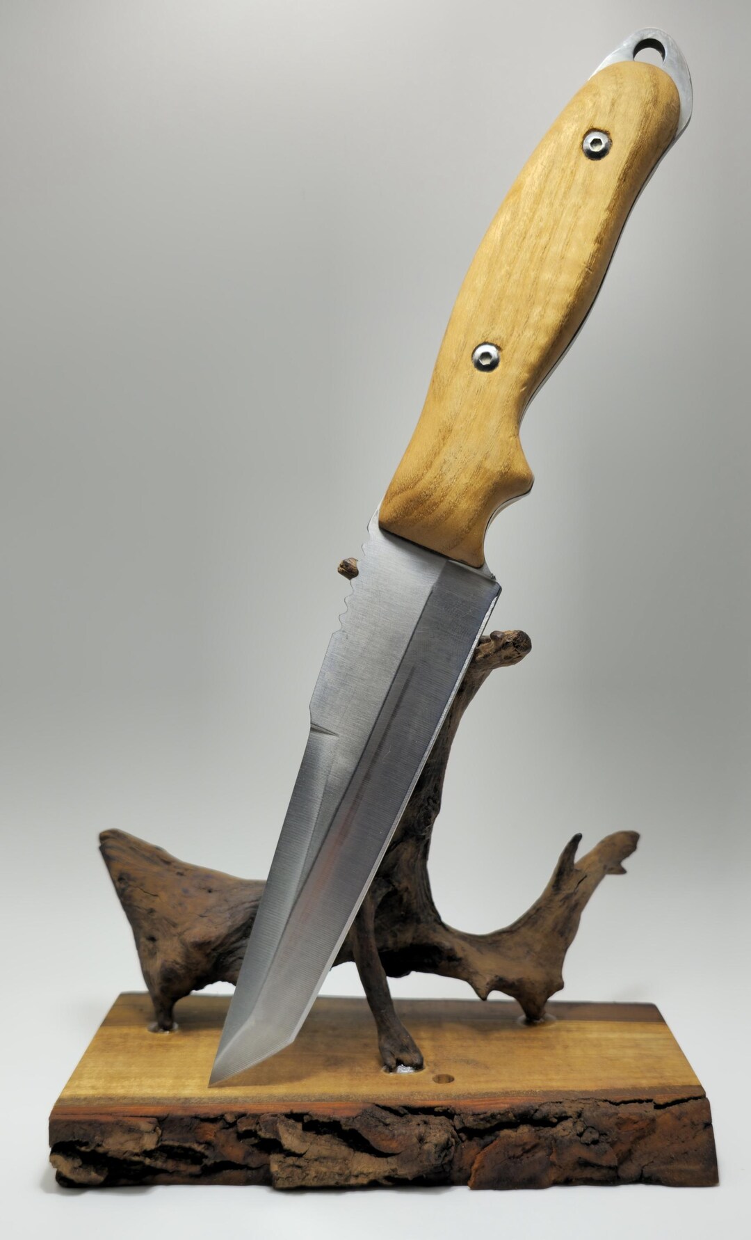 Fixed Blade Tanto Point Knife for Hunting and Fishing 11-1/2 With ...