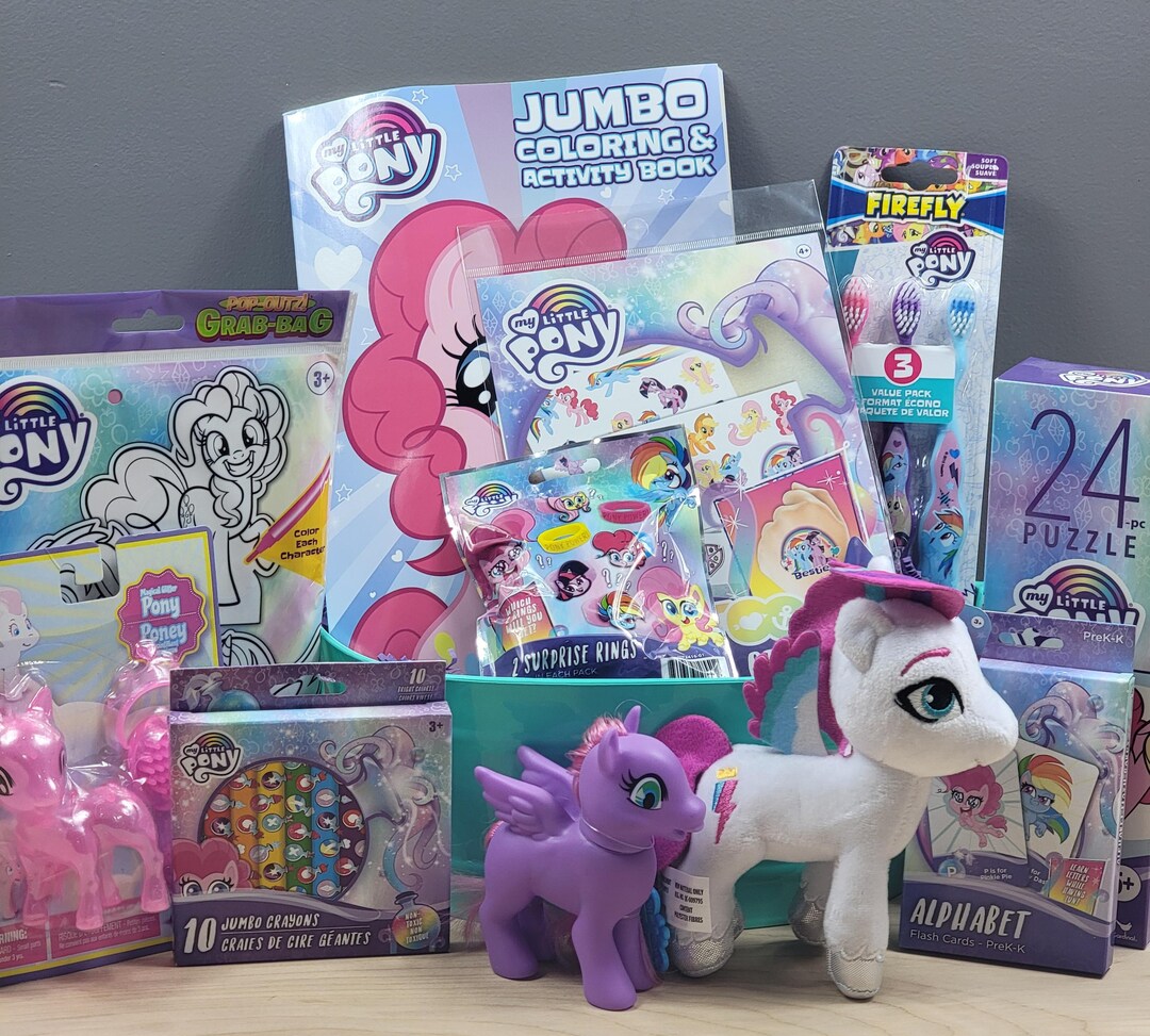My Little Pony Gift Bag, Girls Toys, Girls Gift Baskets, Girls Toys ...