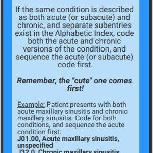 ICD-10-CM Guidelines Flashcards *digital Download* - Etsy Canada
