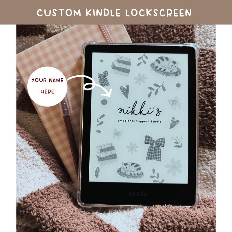 Cute Kindle Wallpaper - Etsy