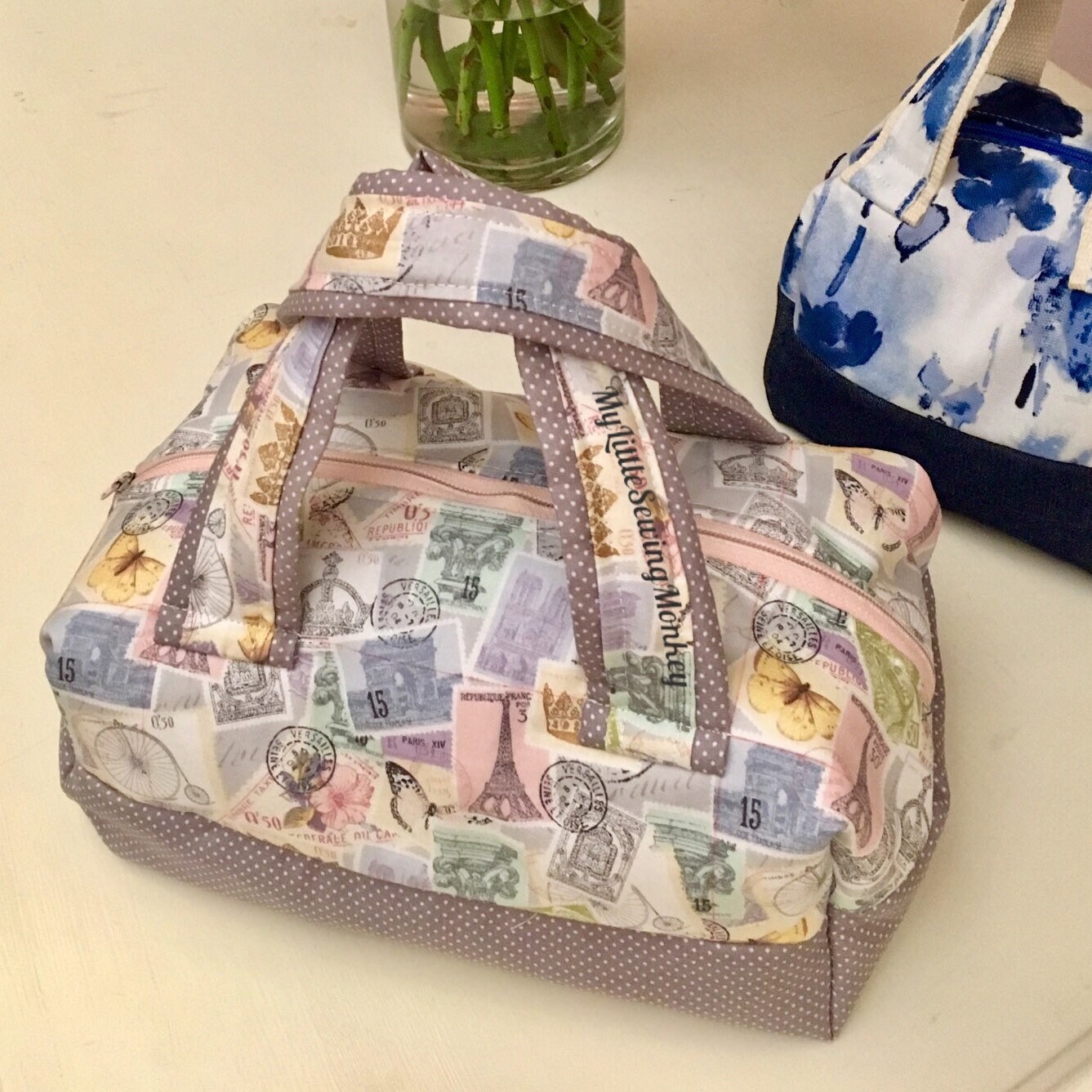 Bordeaux Mini Duffel Bag PDF Sewing Pattern - Beginner DIY - Etsy