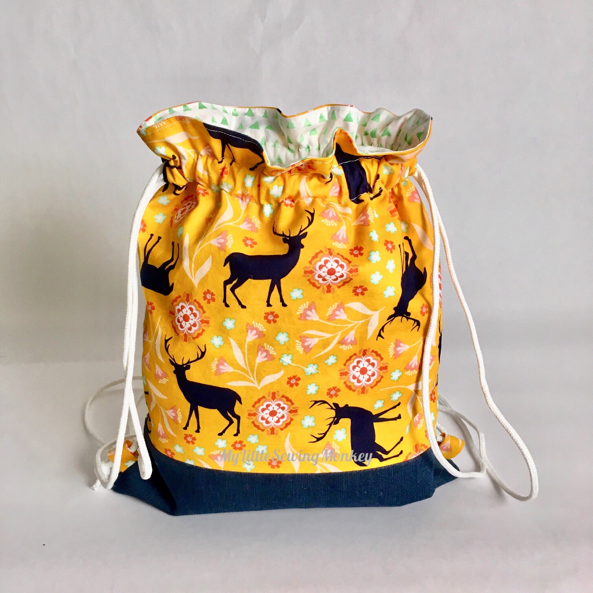 PDF Sewing Pattern Drawstring Backpack Pattern Sewing DIY - Etsy