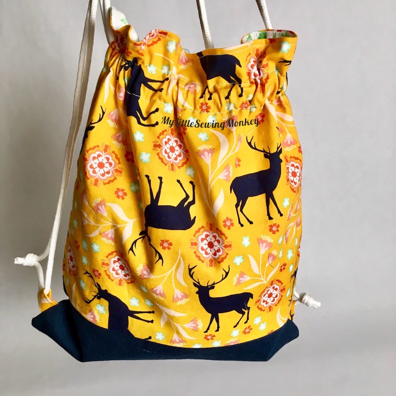PDF Sewing Pattern Drawstring Backpack Pattern Sewing DIY - Etsy