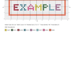 Interstellar Morse Code STAY 4" Round Needlepoint Cross Stitch Chart ...