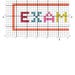 Interstellar Morse Code STAY 4" Round Needlepoint Cross Stitch Chart ...