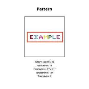 Interstellar Morse Code STAY 4" Round Needlepoint Cross Stitch Chart ...