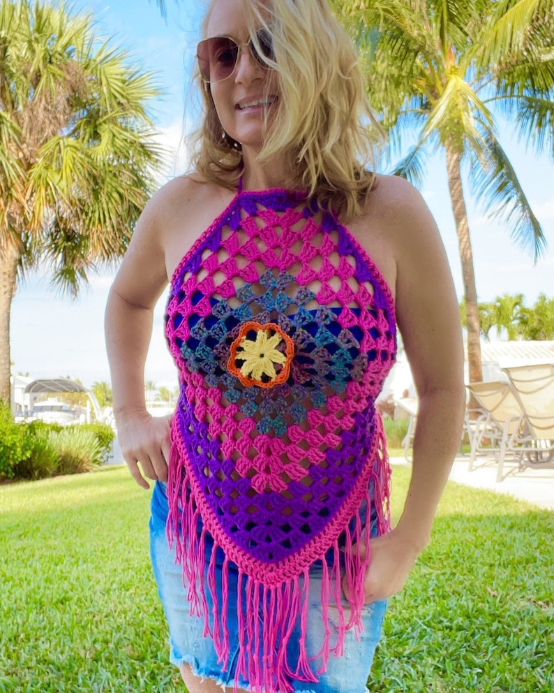 Crochet Halter Pattern Boho Crochet Pattern Boho Halter | Etsy