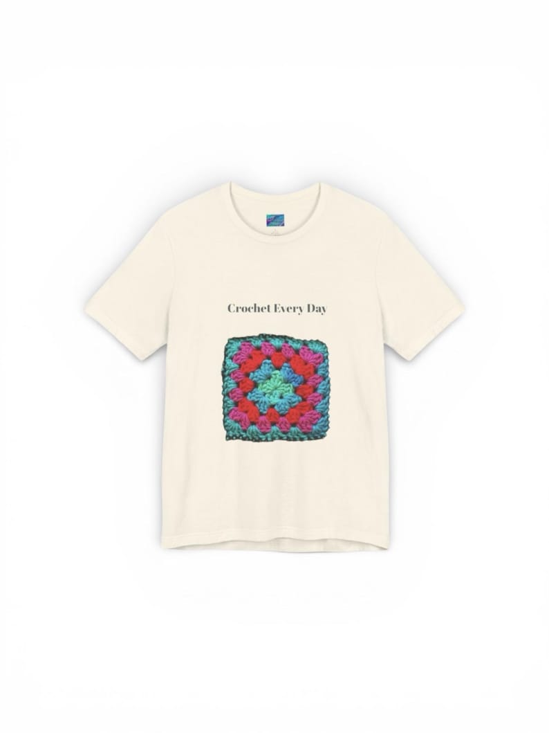 Crochet Every Day T-shirt | Fiber Artist Cotton Tee - Etsy Ireland