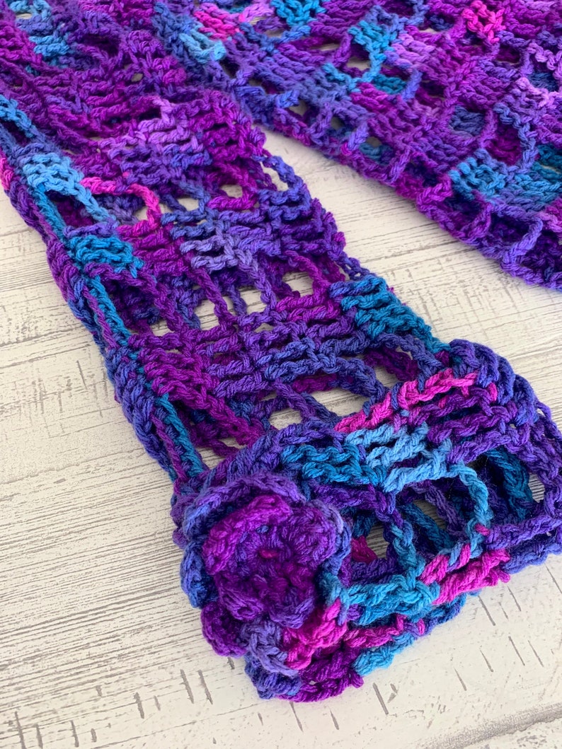 Purple Crochet Top Purple Top Purple Boho Top Spring Top. | Etsy