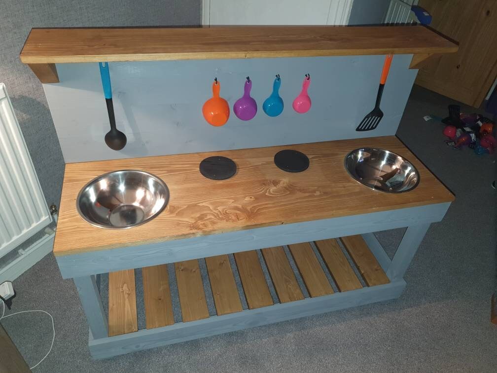 Messy Play Mud Kitchen - Etsy UK